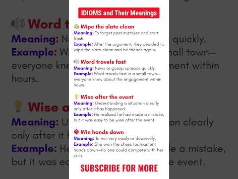 Top 15 idioms and phrases | idoms |phrases | idioms and phrases in english #idioms #phrases #shorts