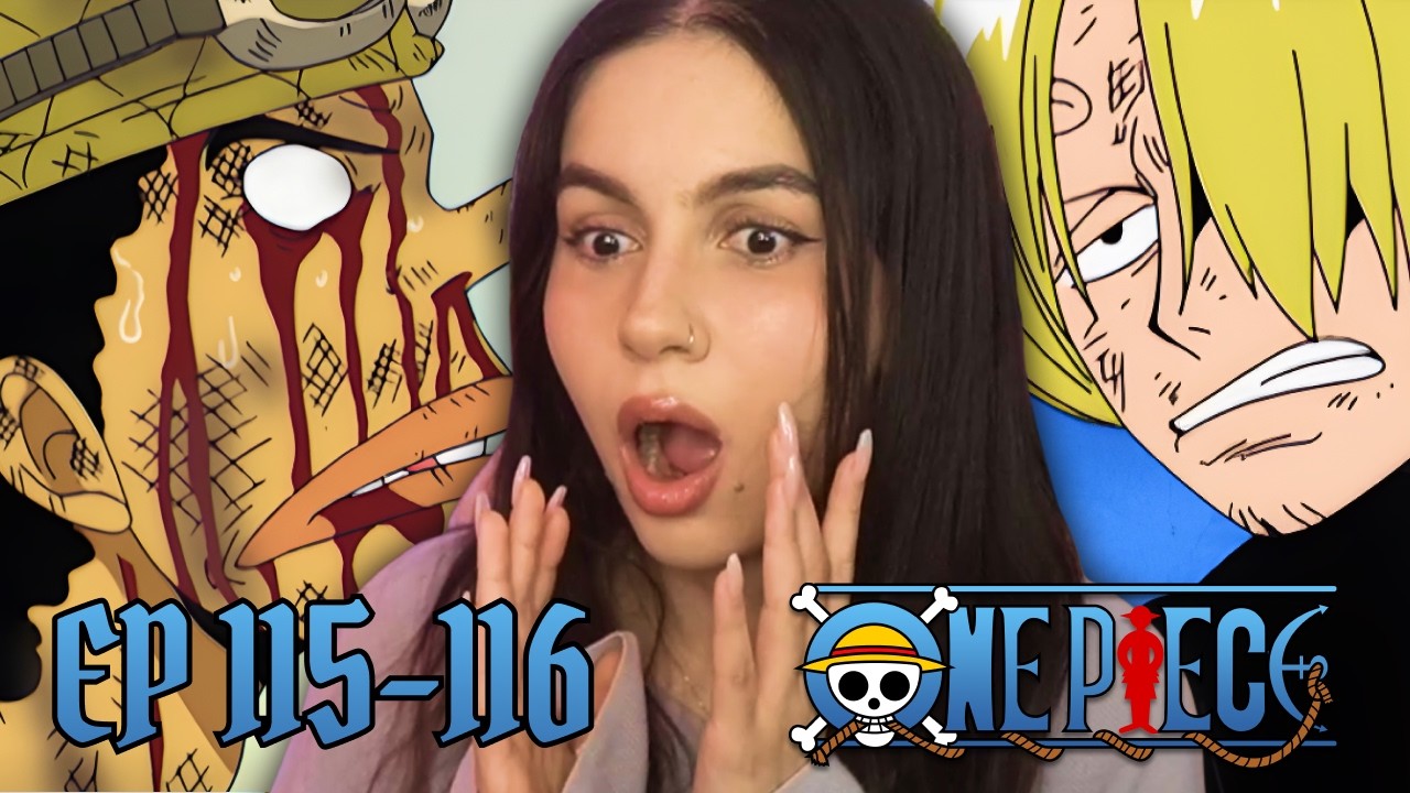 USOPP & SANJI 🥹│ONE PIECE Episode 115 - 116 REACTION