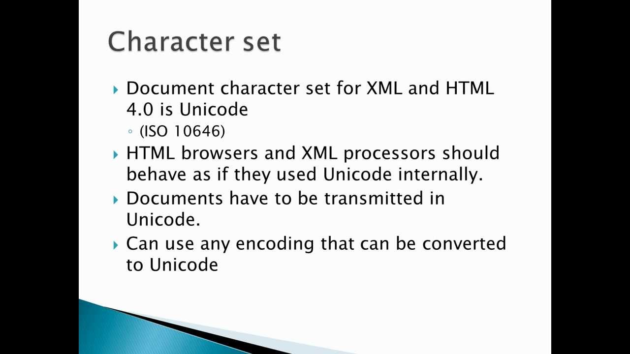 Structure of the XML Document