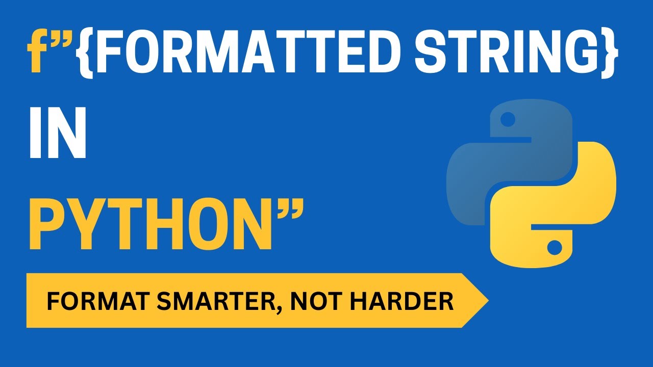 15. Python f-Strings Explained for Beginners 🚀 | Easy String Formatting