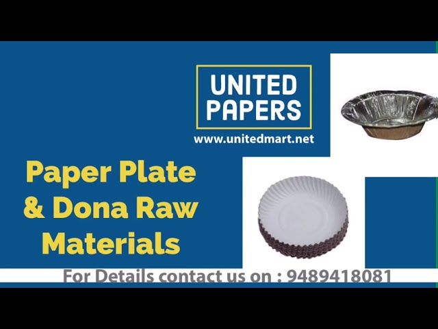 Paper Plate - Aluminium Foil Round Paper Plate Trader - Retailer from ...