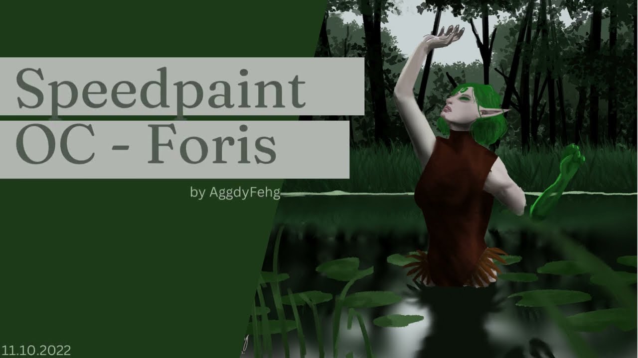 Speedpaint of OC | Foris | Elf warrior