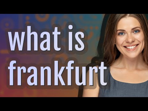 Frankfurt | meaning of Frankfurt