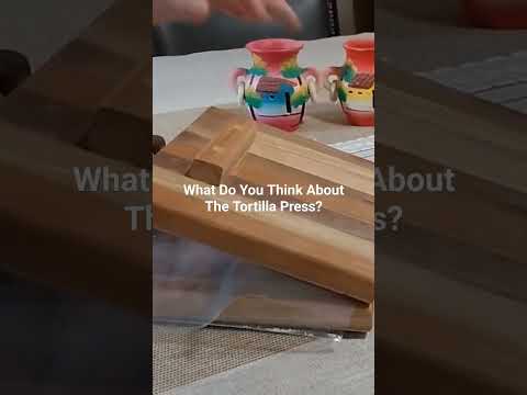 Thoughts On Our Tortilla Press Build? #woodworking #diy #woodworker #tortilla #tortillapress