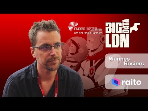 "Data security is often neglected" - Wannes Rosiers at Big Data LDN 2023