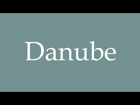 How to Pronounce ''Danube'' Correctly in French