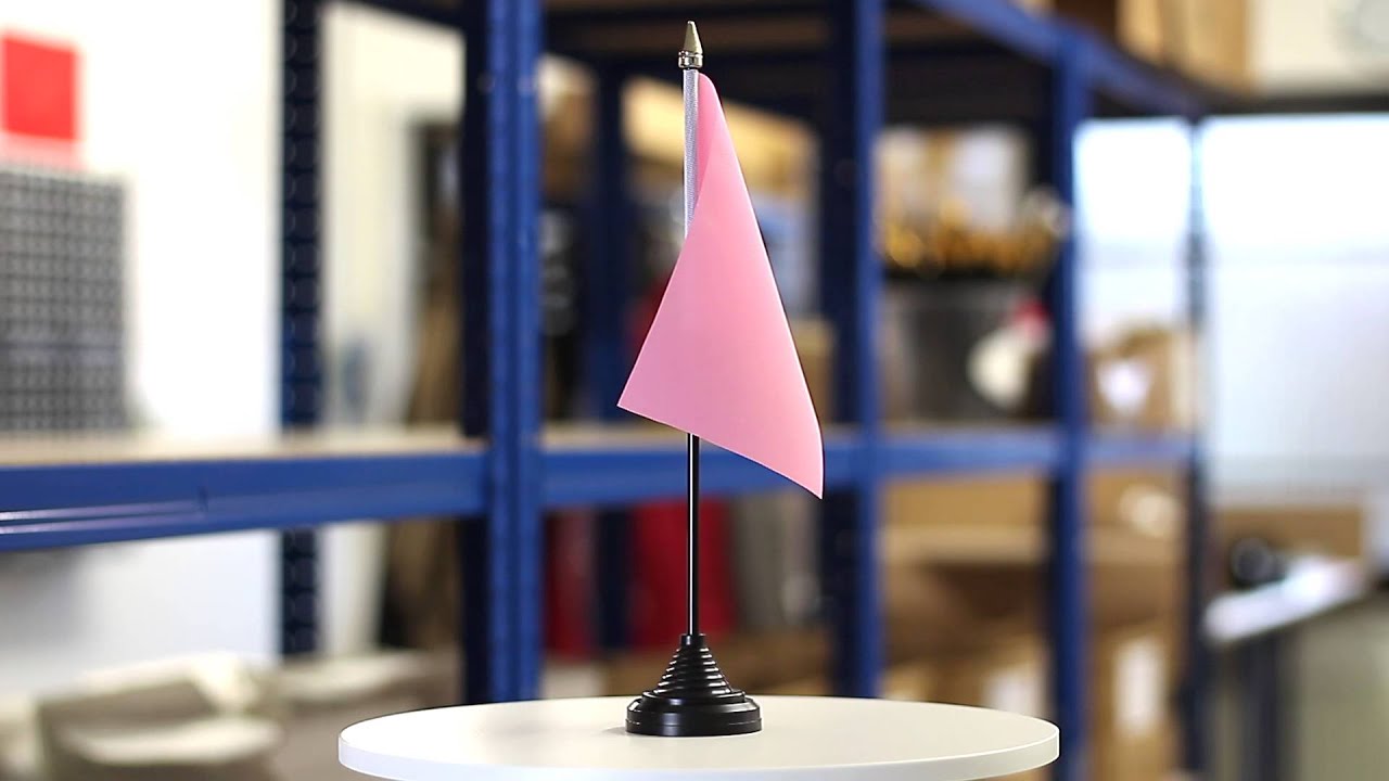 Pink - Table Flag 4x6