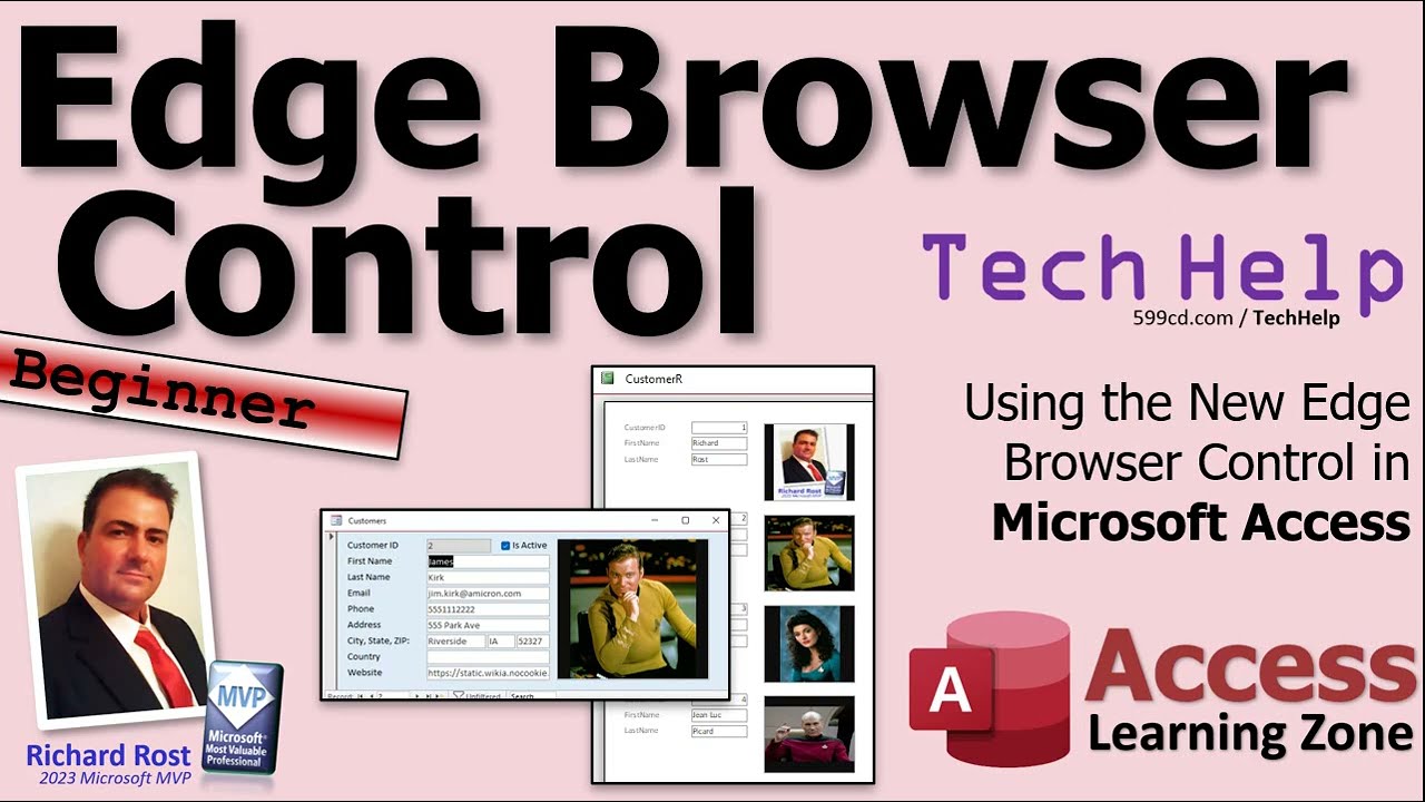 Using the New Edge Browser Control in Microsoft Access
