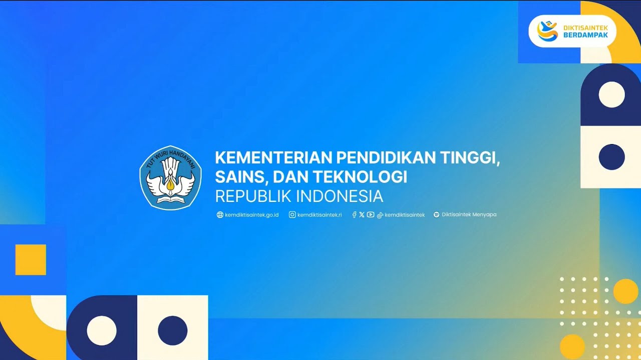 Bimbingan Teknis Penyusunan Laporan Akhir Mahasiswa Program Magang Berdampak Tahun 2025.