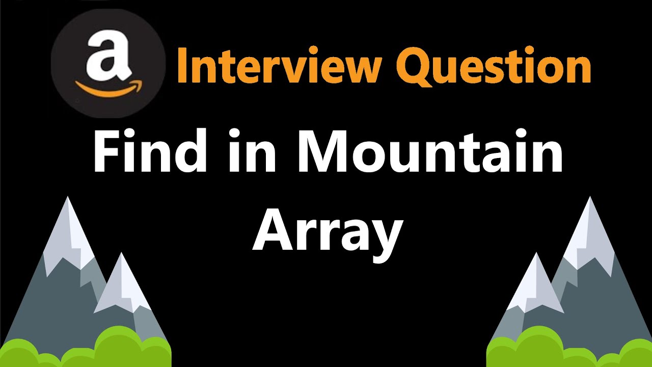 Find in Mountain Array - Leetcode 1095 - Python