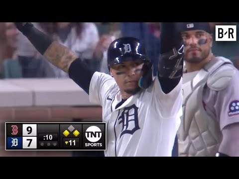 Javy Báez Hits 3-Run Walk-Off Home Run in Extra Innings vs. Red Sox 💥 MLB on TBS