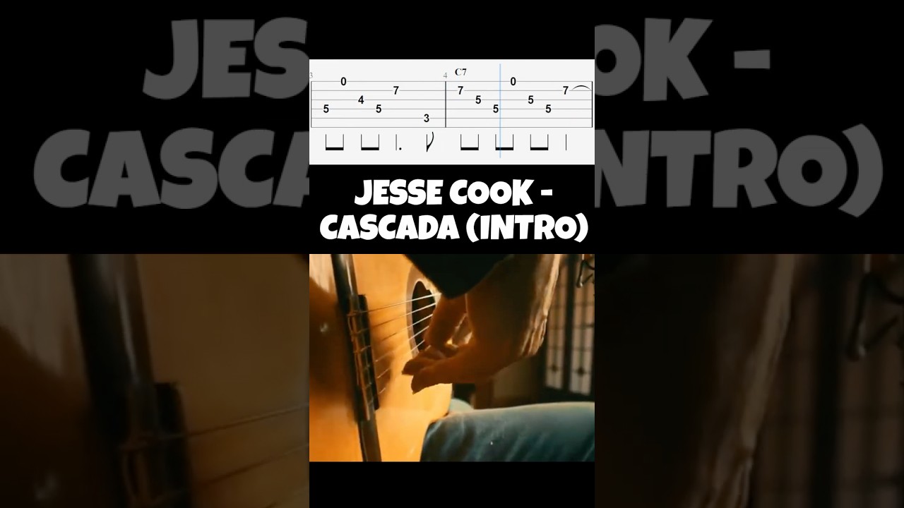 Cascada guitar tabs (Guitar Pro) Jesse Cook guitar sheet music