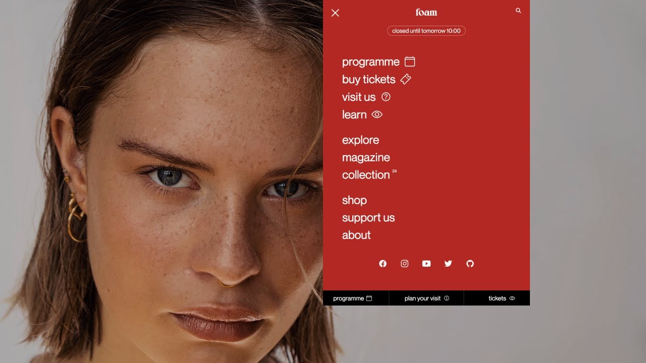 Awwwards Navigation | Responsive Slide Down Menu Using HTML, CSS & JavaScript