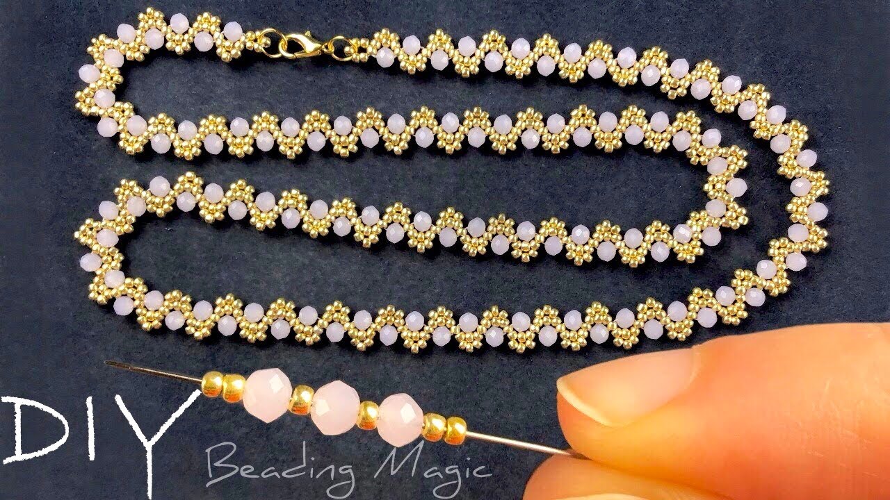 Easy Seed Bead Necklace Tutorial | Create a Simple and Stylish Beaded Necklace