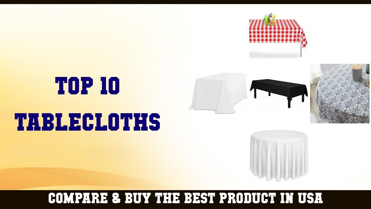 Top 10 Tablecloths to buy in USA 2021 | Price & Review