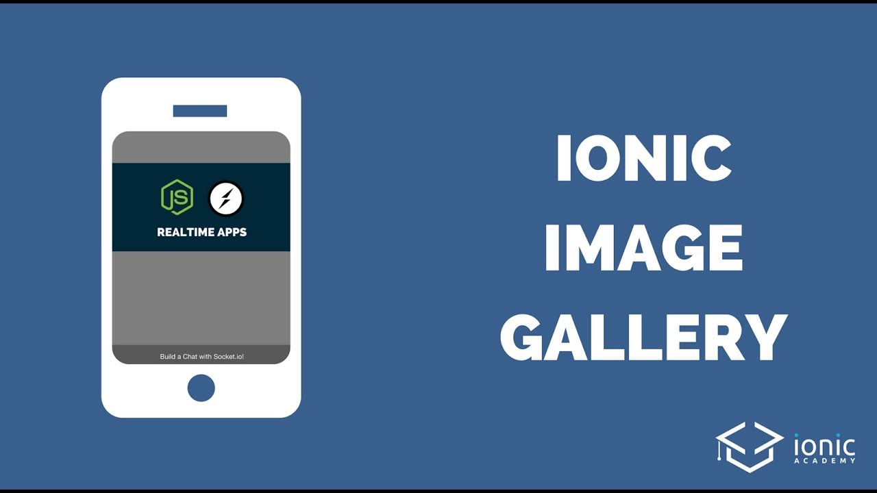 Building an Ionic Image Gallery