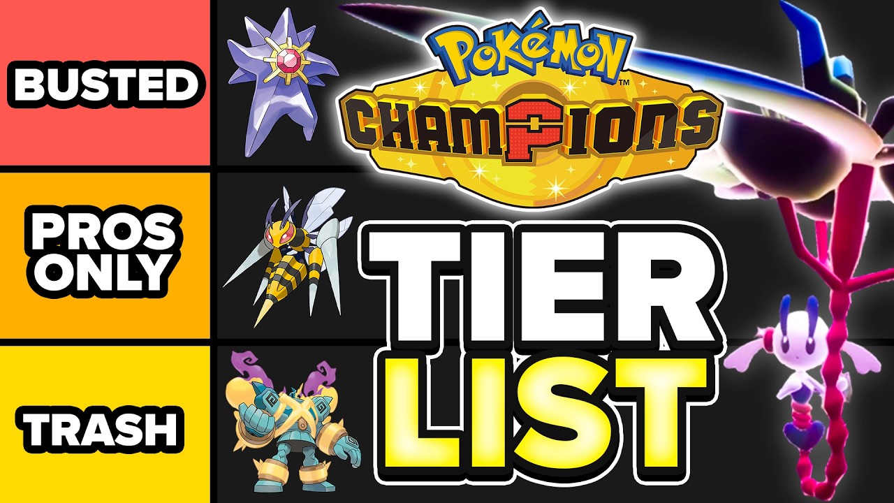 *NEW* Ranking EVERY Mega Evolution in Pokémon Champions — Day 1 Tier List