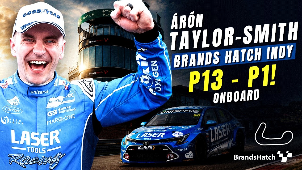 Árón Taylor-Smith’s First BTCC Win in 10 Years! 🏁 | INSANE P13 to P1 Onboard