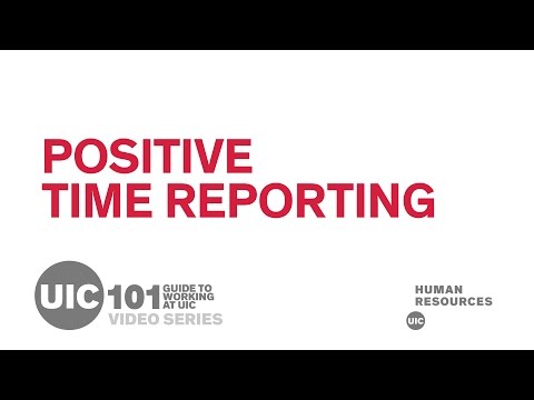 UIC101 Positive Time Reporting