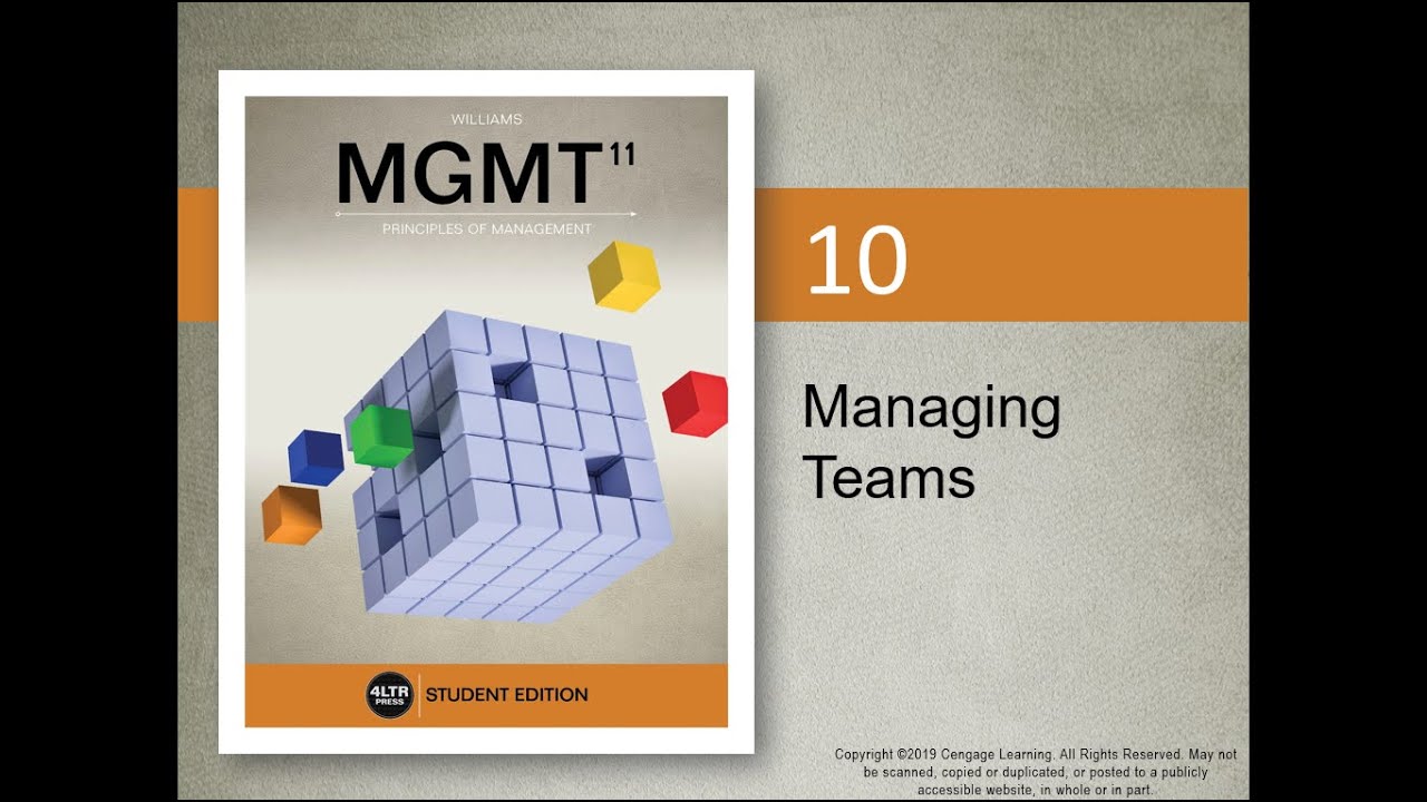 ch 10 Managing Teams
