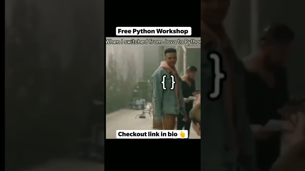 When I switch from Java to Python 😅😅