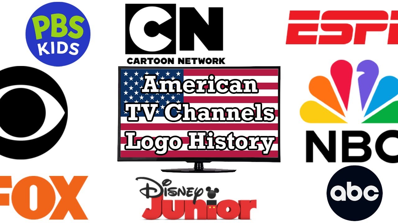 American TV Channels Logo History