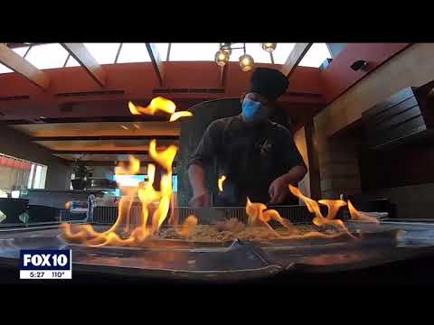 Kasai Scottsdale | Japanese Steakhouse. FOX 10 NEWS FEATURES Hoodless Teppanyaki Tables at Kasai.