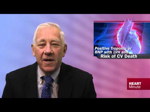 Heart Minute | Positive Troponin or BNP with LVH Increases Risk of CV Death