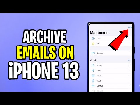 How to Archive Emails on iPhone 13 and iPad | Bytes Media | 2022