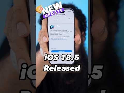iOS 18.5 me kya hai naya? #shorts