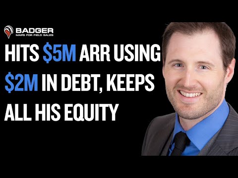 Bootstrapper hits $5m ARR using $2m in debt, keeps all his equity
