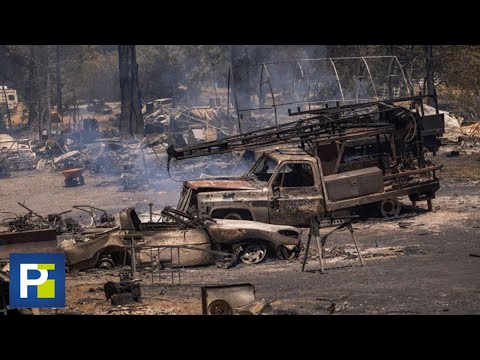 Burned-out homes and cars: Images of the destruction caused by the Oak Fire in California