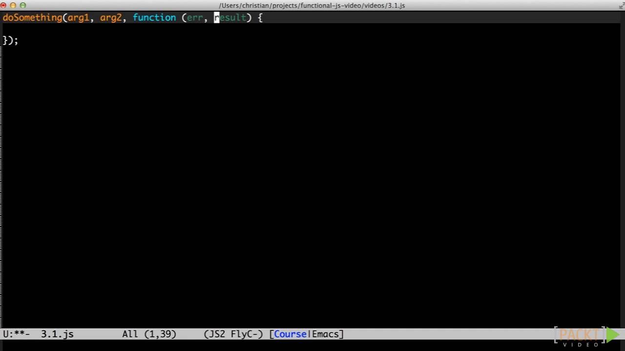 Learning Functional JavaScript: Callbacks | packtpub.com