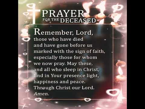 #prayer #catholicdevotion #for #all#departed#souls#