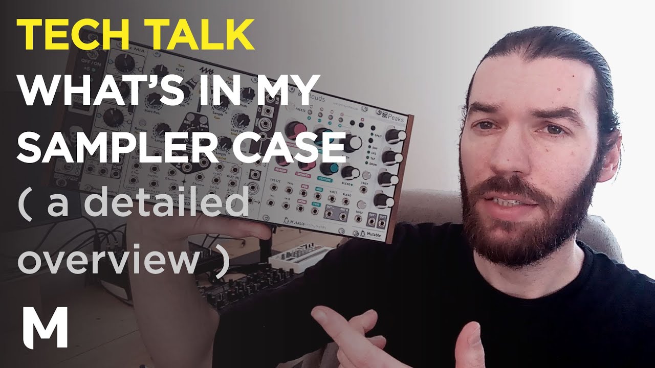 What’s in my sampler case - A detailed overview of a portable eurorack system