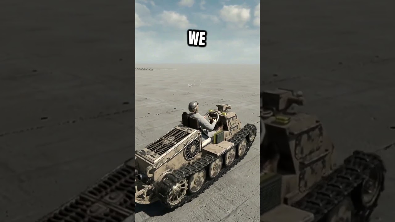 1 Man Tank!  #tanks  #frantic #sprocket