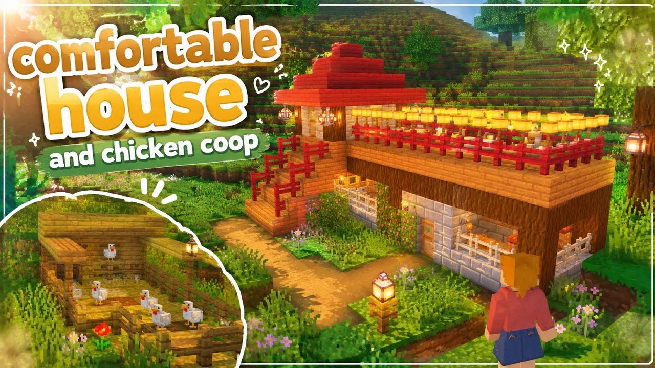 Building a Comfortable House and Chicken Coop 