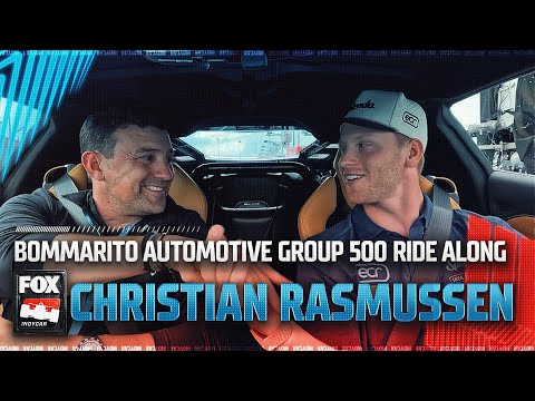 Christian Rasmussen takes Will Buxton around the World Wide Technology Raceway