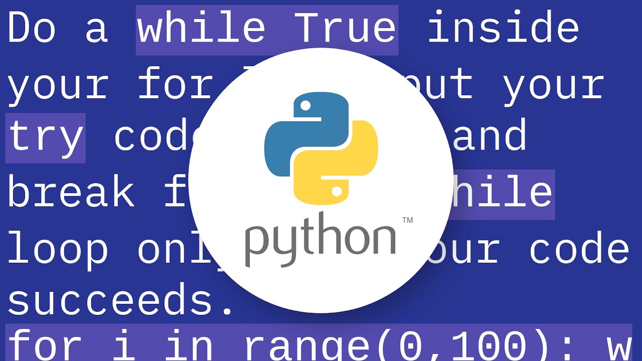 How to retry after exception?
