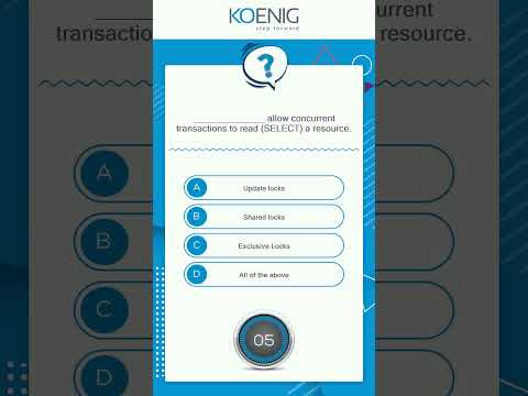 Learn Performance Tuning and Optimizing SQL Databases online | Koenig Solutions