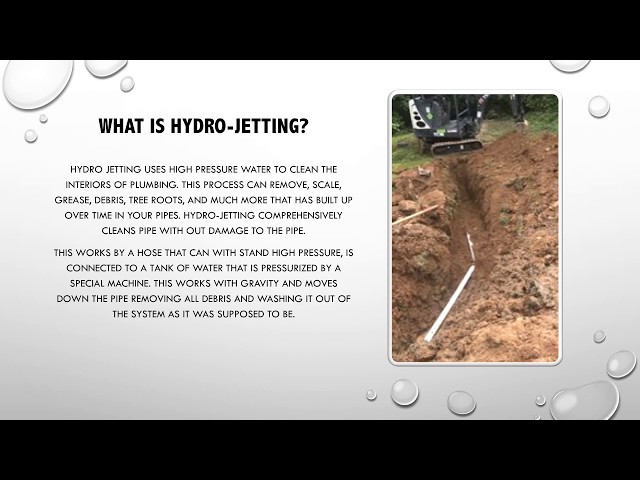 Hydro-Jetting, Root Removal and Camera Service