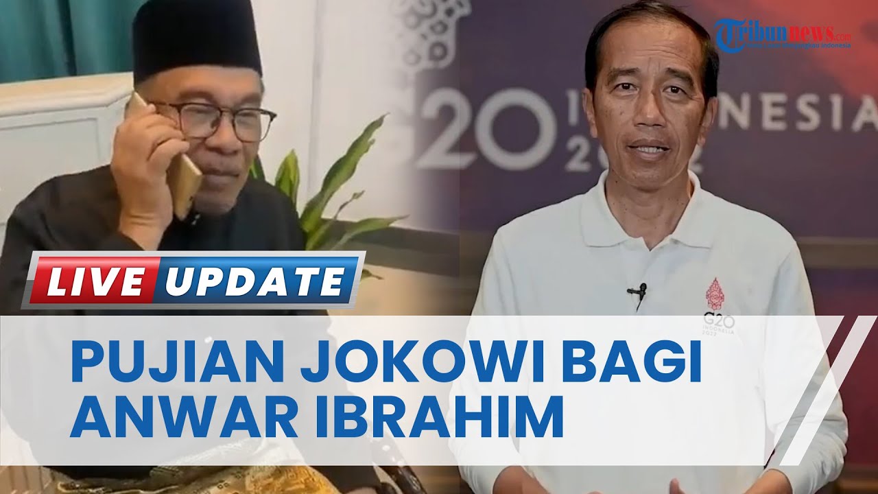 Jokowi Orang Pertama Ucapkan Selamat ke Anwar Ibrahim Seusai Jadi PM Malaysia, Ada Hubungan ...