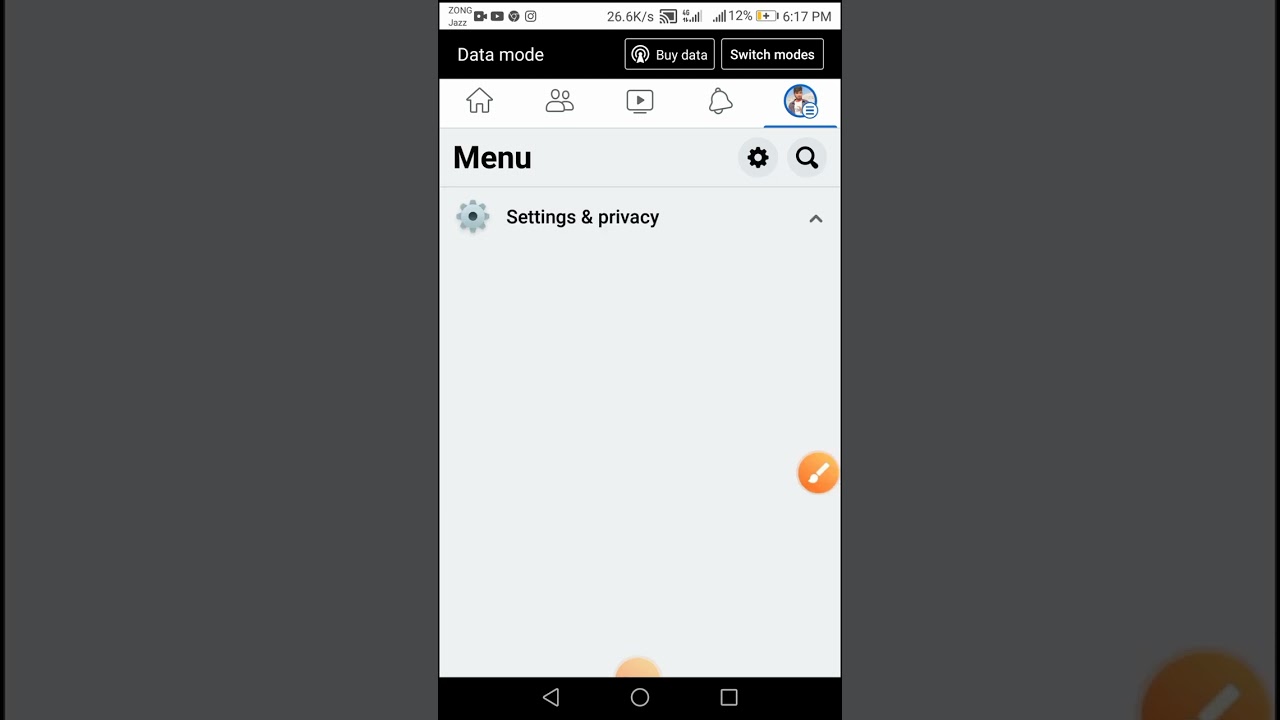 Facebook location setting  🦁😱#viralshort #shorts