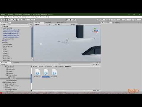 Learn 3D Game Development with Unity 5 x Hooking up Our Weapons | packtpub com - Mind Luster