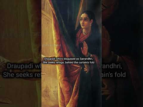Keechaka and Sairandhri(1890) by Raja Ravi Varma #art #history #indianart #unspokenart3