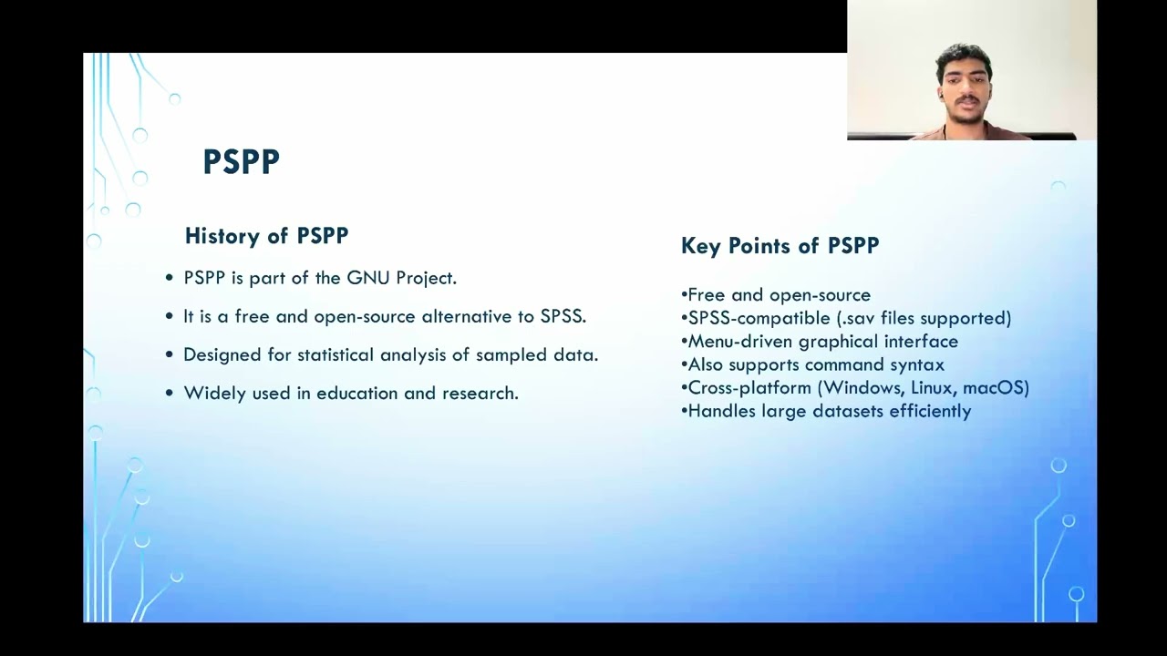 Data Analysis using Open source statistical software