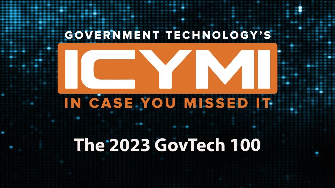 The 2023 GovTech 100