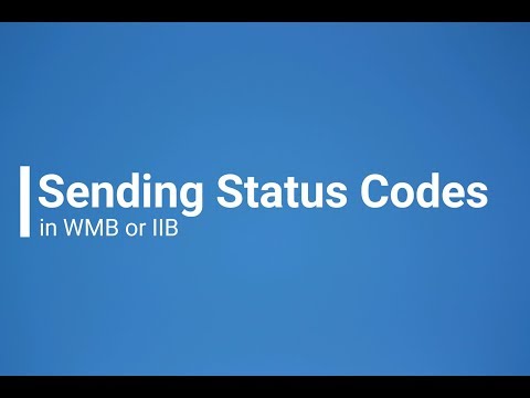 WMB Tutorials | Sending Status Codes in Service Response Headers