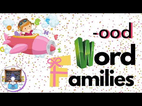 [-ood] Word Families