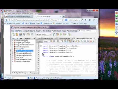 Java Programming: Logging (from JPassion.com)